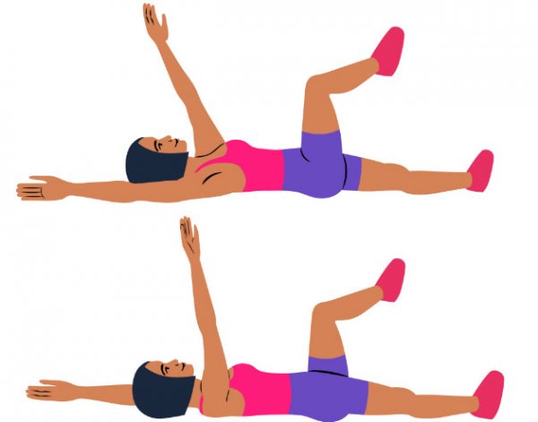 Cvik mŕtvy chrobák (dead bug) - ZDRAVIE.sk