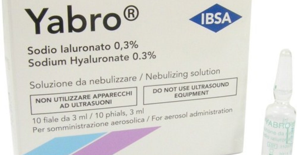 Yabro® - kyselina hyalurónová na inhalačné podanie - ZDRAVIE.sk